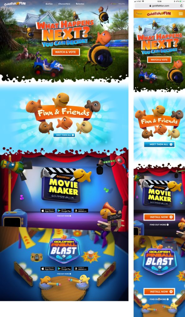 Working Print - Martin Kalanda - Art Director | Goldfish Fun